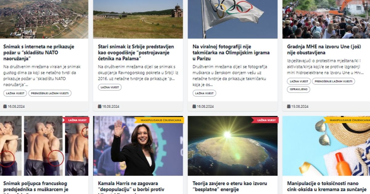 Raskrinkavanje - Pregled sedmice: Macronov “poljubac” s muškarcem i ...