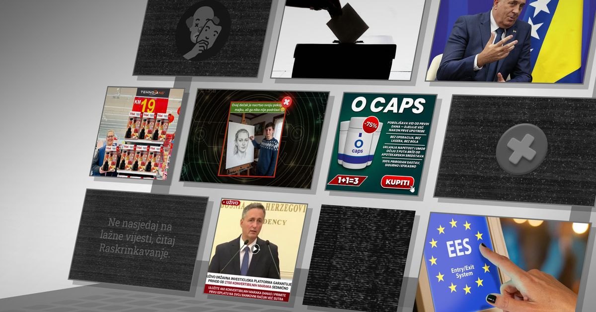 Pregled sedmice: Klikbejt-naslovi o izborima u RS i dezinformacije o ...