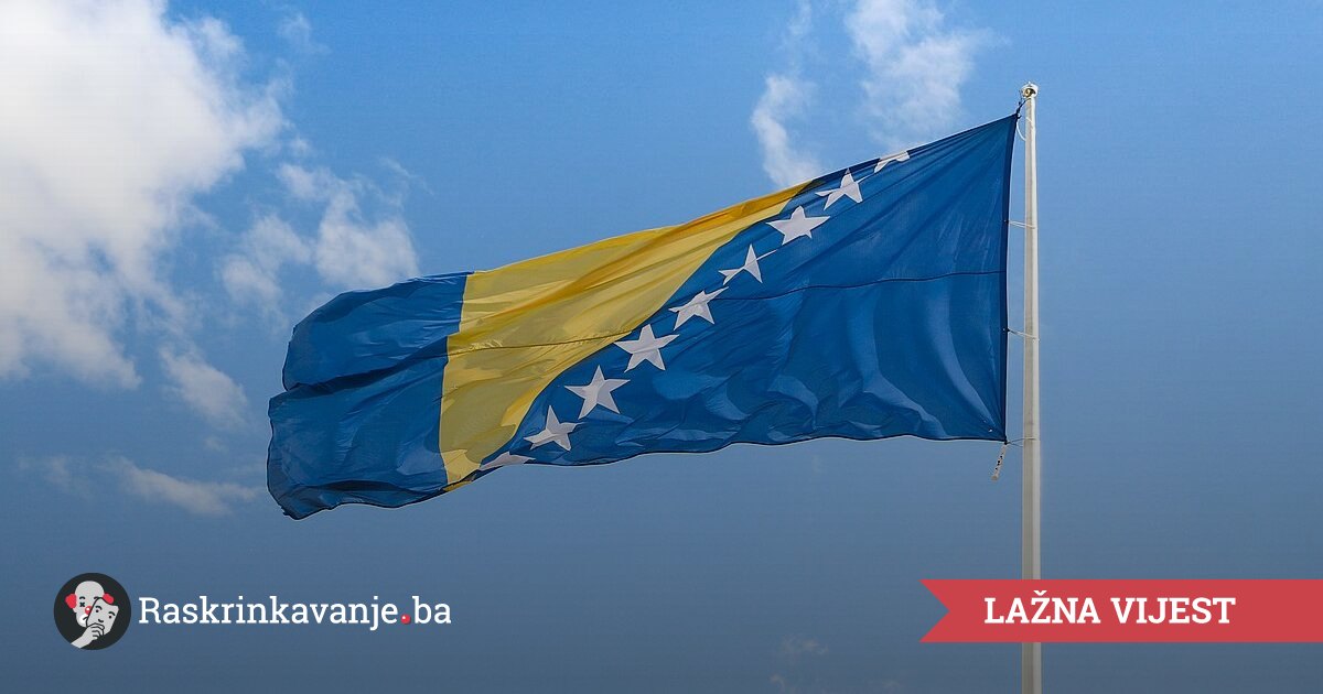 Raskrinkavanje - Dan državnosti BiH nije “nepostojeći praznik”